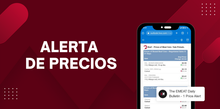 Cómo crear una Alerta de Precios de Carne
